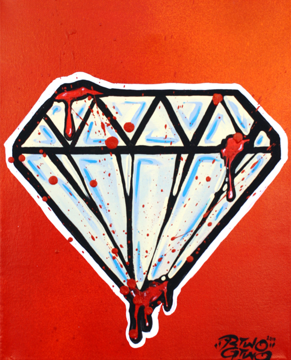 R2G2 COLLECTION: ''Blood Diamond'' Artwork By R2G2
