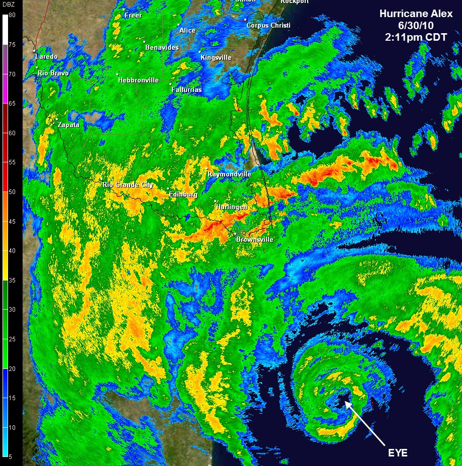 Hurricane Alex headed for landfall in northeast Mexico – MemphisWeather.Net