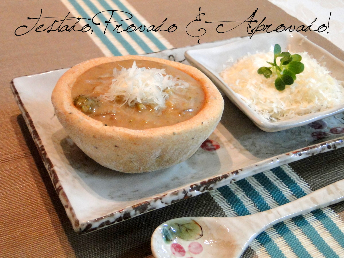 Testado, Provado e Aprovado!: EDIBLE SOUP BOWL