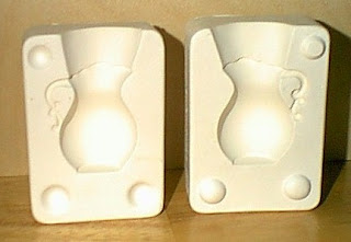 How To Make a 2 Piece Mold: Plaster Mold for Ceramic or Porcelain