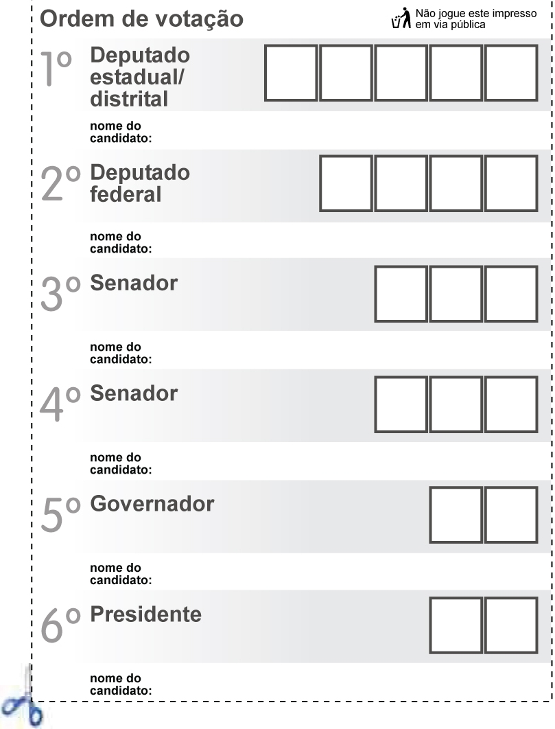 BLOG DO ED: ENTENDA COMO VOTAR NESSA ELEIÇÃO