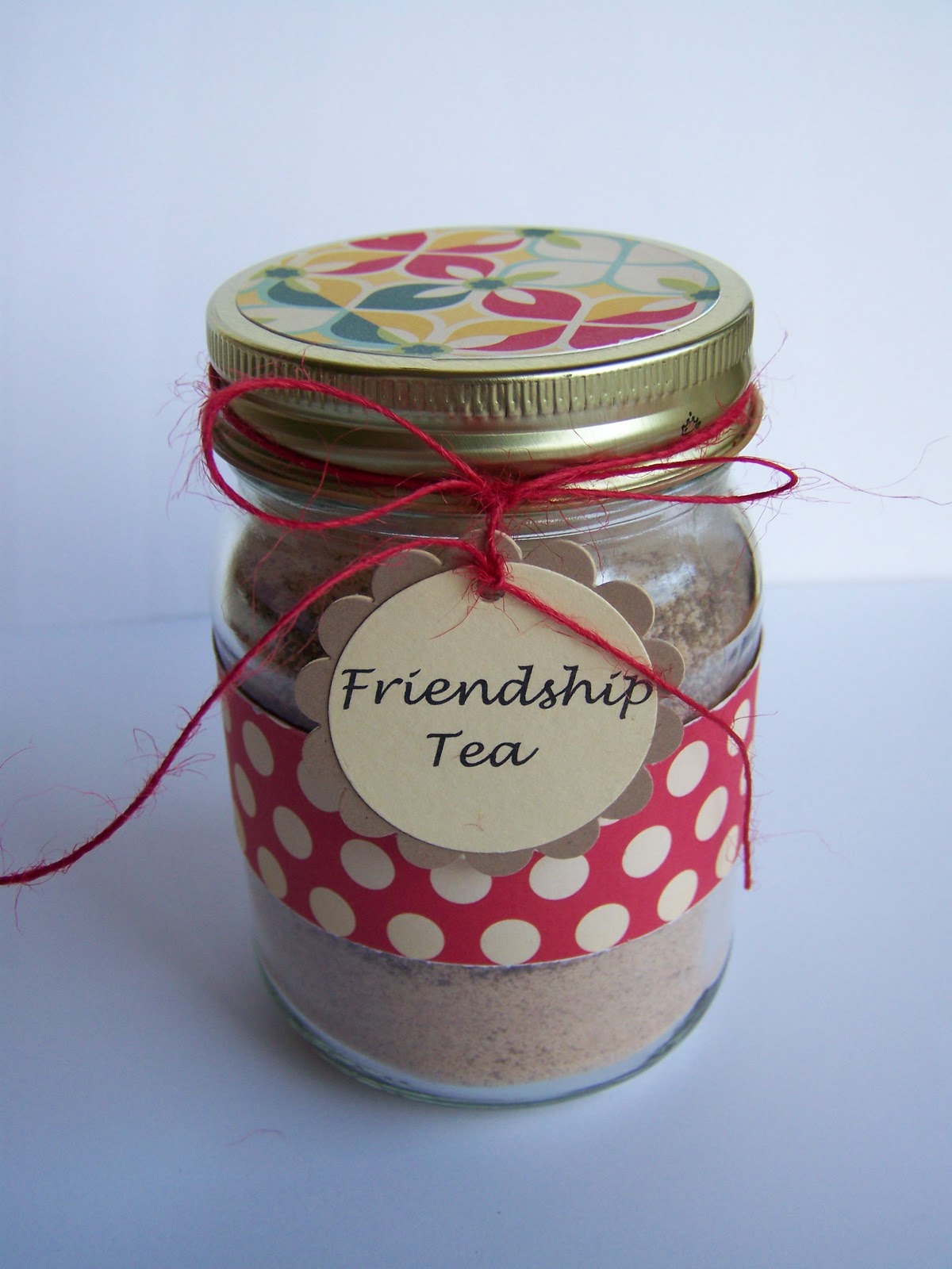 Paper, Scissors, and Glue - Oh My!: Tea Mix - Quick Gift Idea