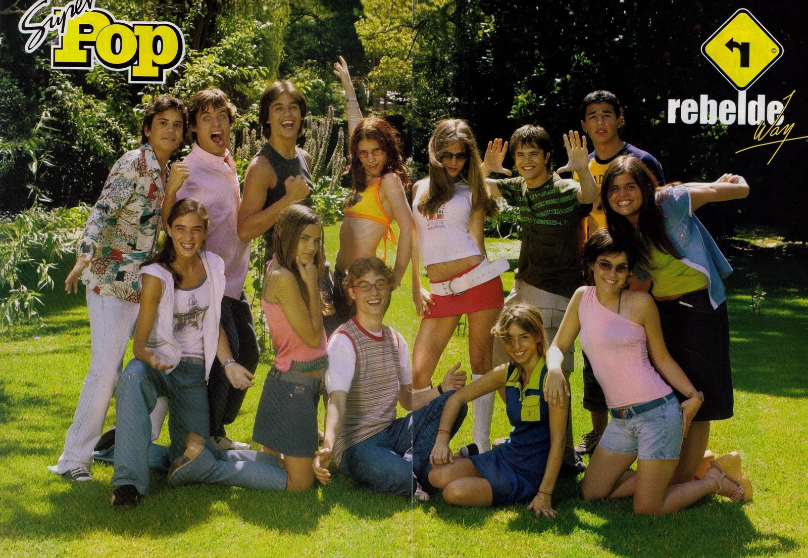 Hermosa LULU !: Telenovela "Rebelde Way" Promotion Photos - 2002