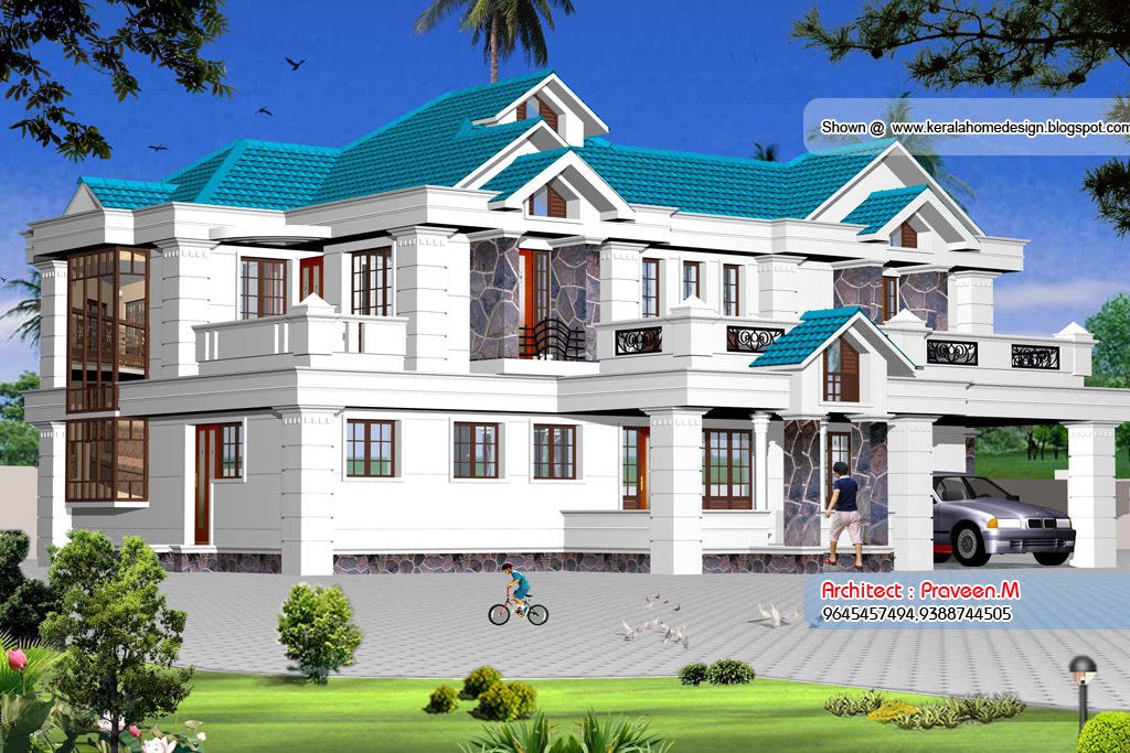 Kerala Home plan and elevation - 2800 Sq. Ft. - Kerala home design and ...