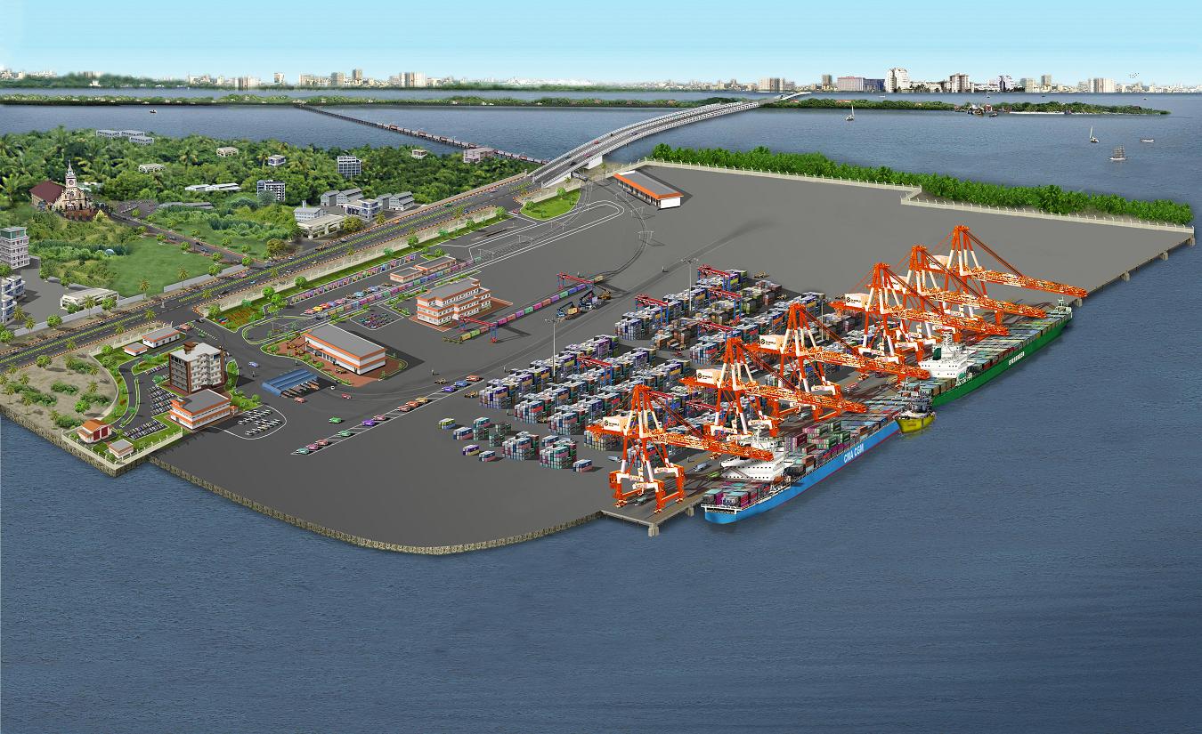 Smart City Kochi (cochin), Kerala, India - News: Vallarpadam container ...