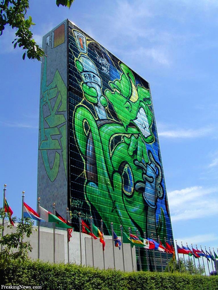 Defying Gravity: Graffiti -- Vandalism Or Art?