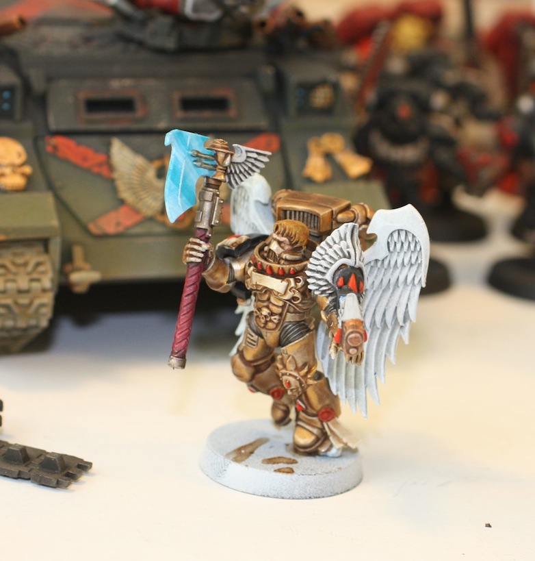 40k Hobby Blog: Blue Power Weapons