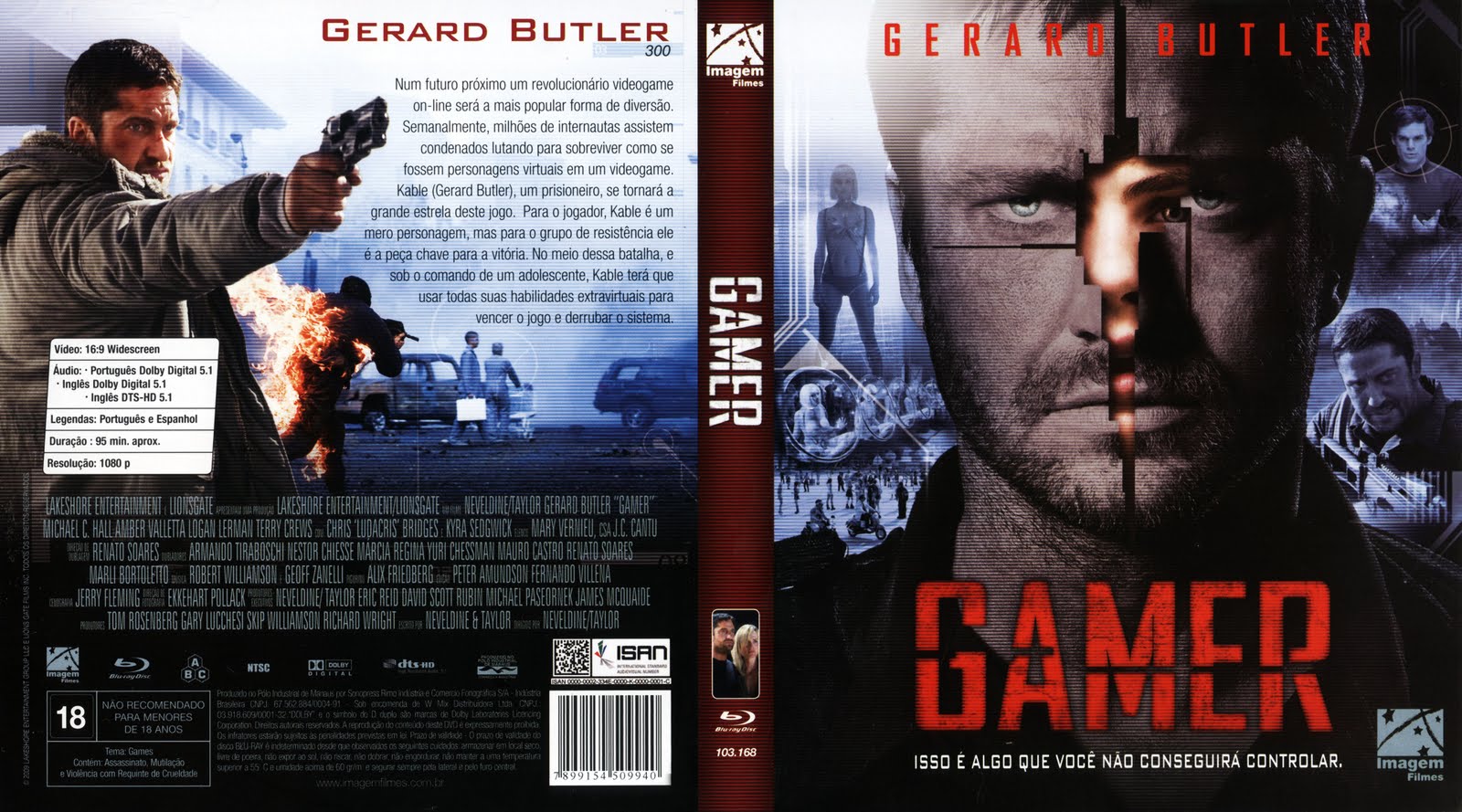 Capas Filmes: Gamer