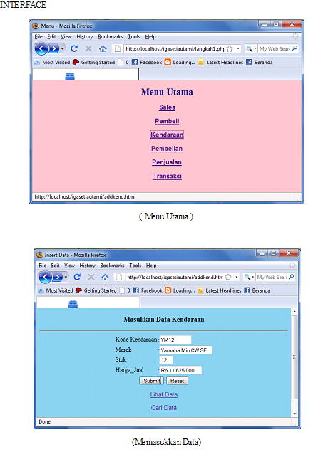 Contoh Konsep database Dealer Motor - Mugen - Something For Nothing
