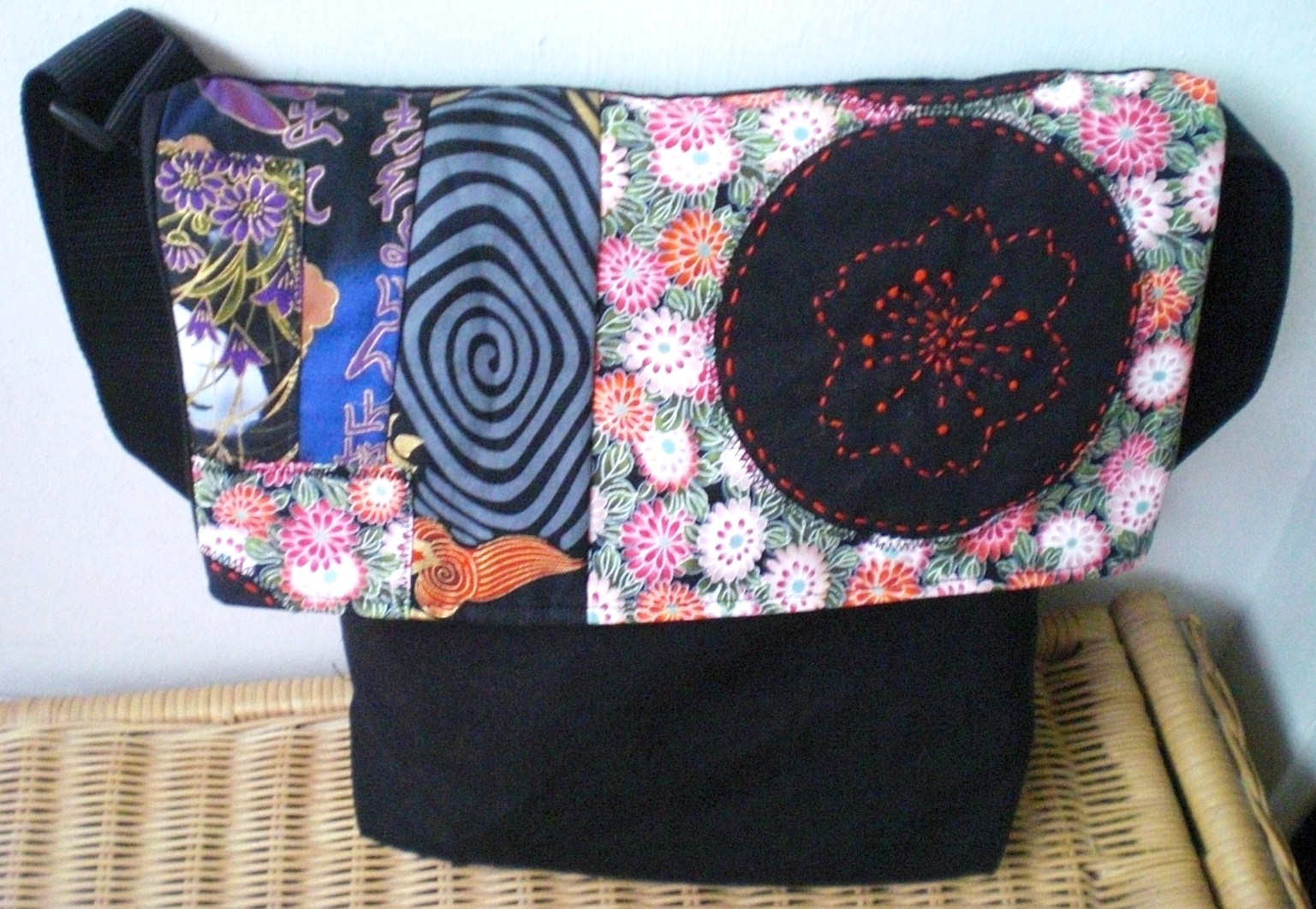Crossbody Canvas Random Patchwork Bag | Projects by Jane