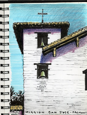 drawing (on) the world: Collection of California Mission Sketches