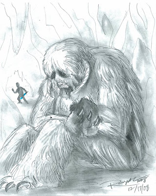 The Royal Daily Sketch: Wampa Sketch