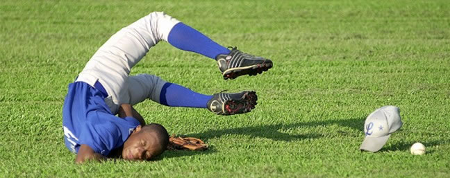 Justice Softball: Diving Catch Fail