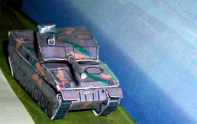 Paper Paper Paper Life: Paper Model Leopard 2 tank