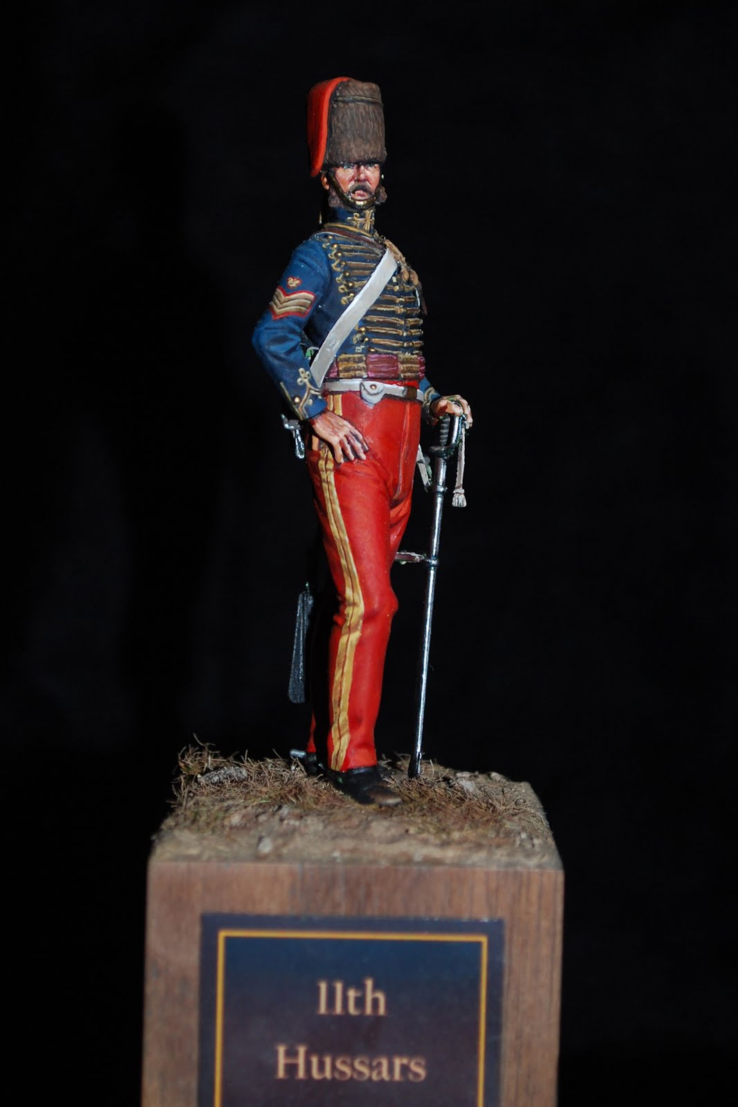 The Bench by Anders Heintz: Horan Figure of the Week, 11th Hussars, 1854