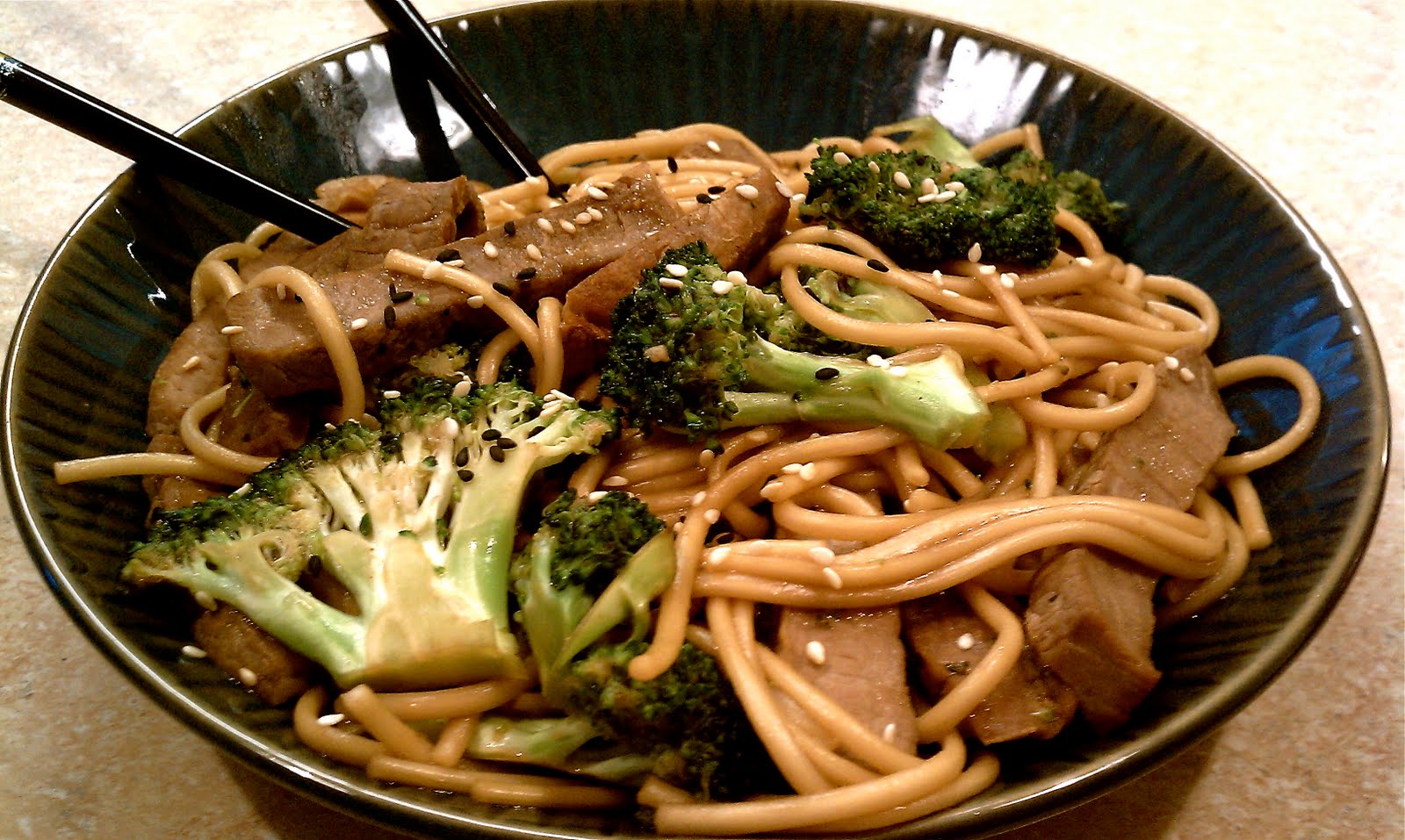 The Lady in the Apron: Yaki Udon with Beef