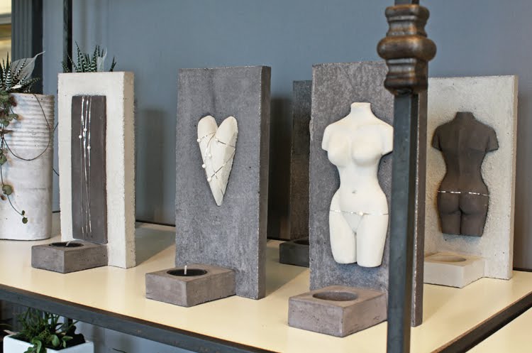 holmsunds blommor: Fina former i betong