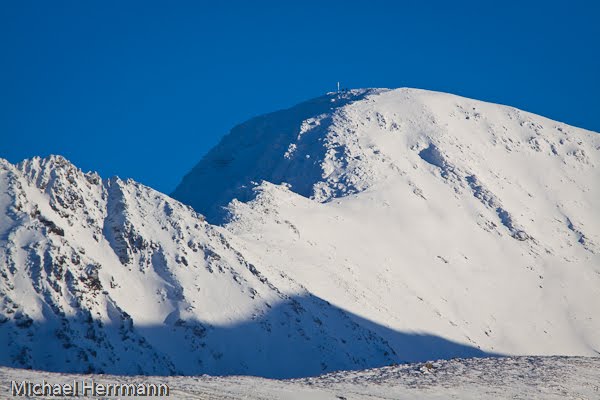 Landscape Photography in Kerry, Ireland: Snow on the Kerry Mountains