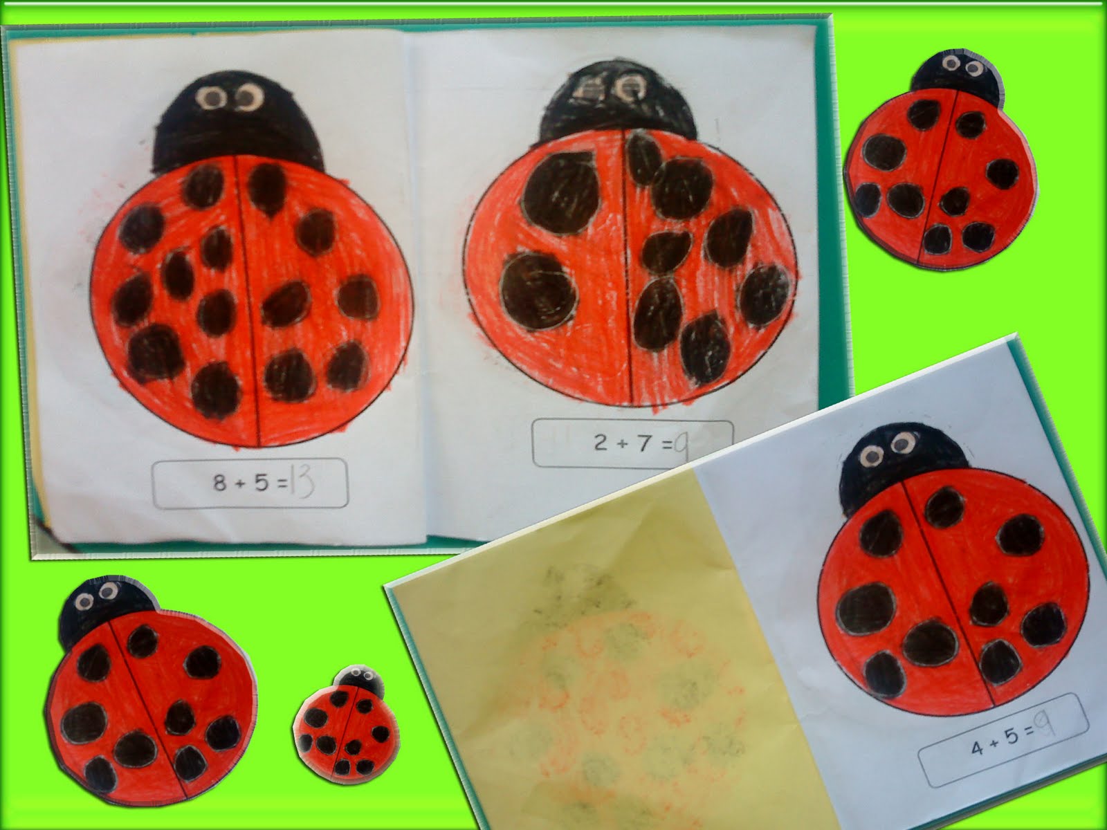 CIKGU EELA (IL) PRESCHOOLERS @ PCE: Ladybug Spot Addition!!!