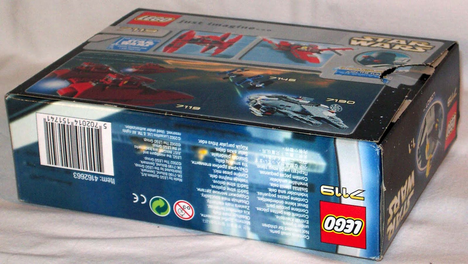 LoTek Bricks: 7119 Twin-Pod Cloud Car