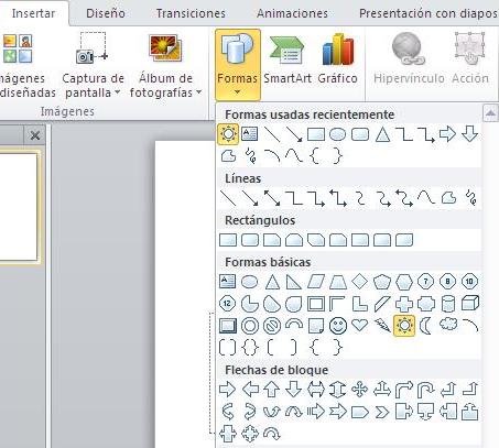 POWERPOINT: TABLAS, GRAFICOS,ORGANIGRAMAS Y FORMAS