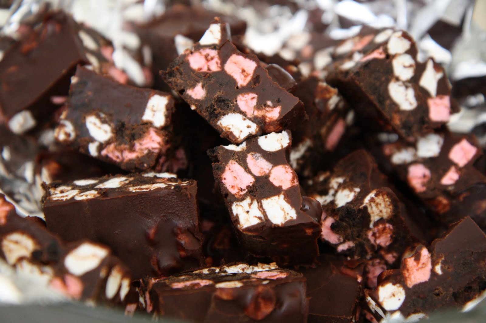Porciones de Rocky Road | Cocina