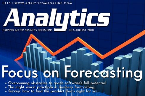 The Eponymous Pickle: Analytics Magazine: Focus on Forecasting