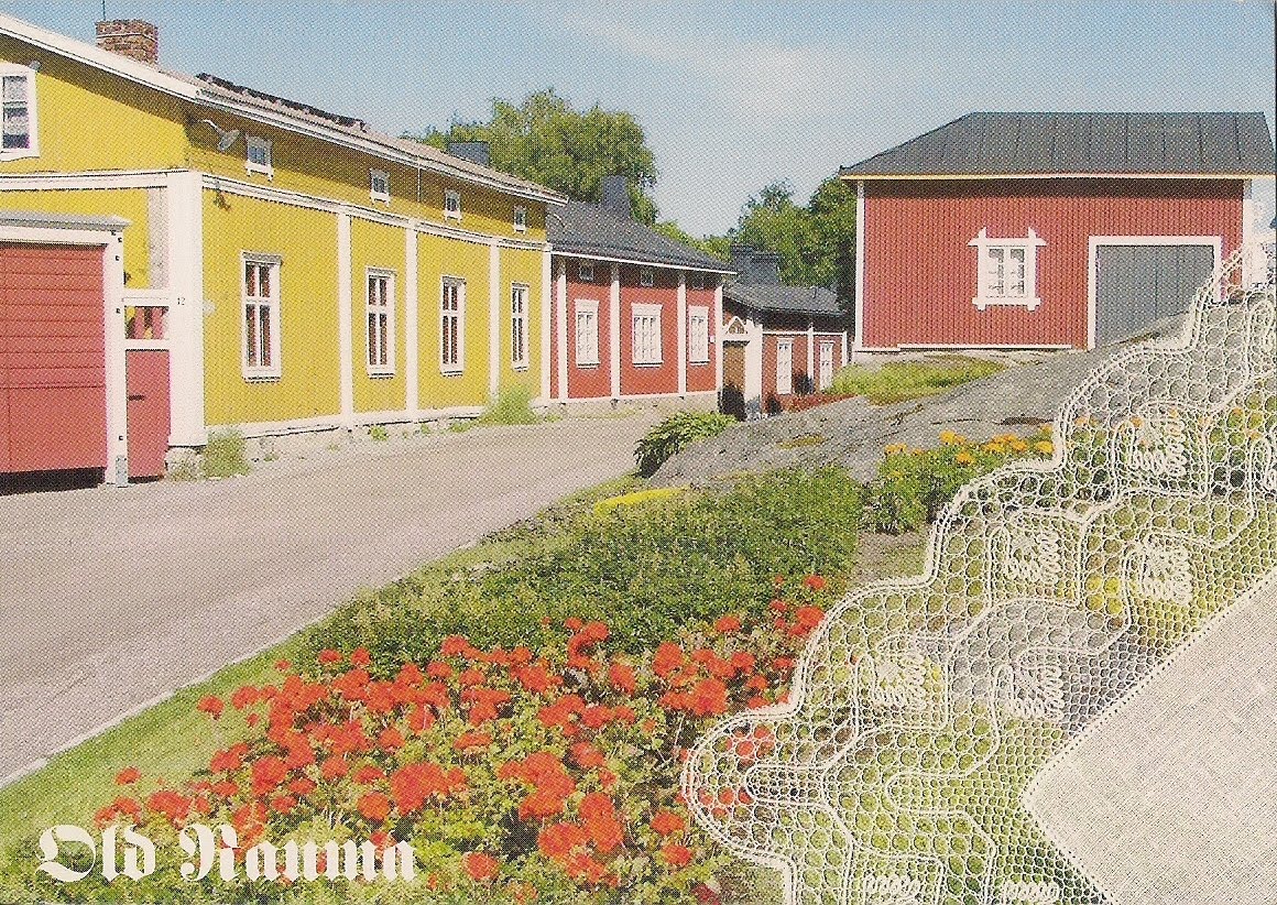 MY UNESCO WHS POSTCARDS COLLECTION: FINLAND - Old Rauma