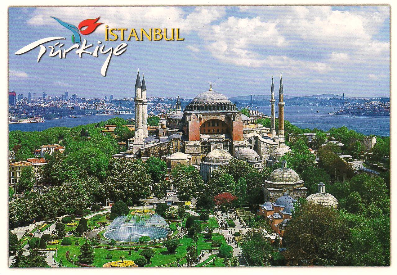 MY UNESCO WHS POSTCARDS COLLECTION: TURKEY - Historic Areas of Istanbul