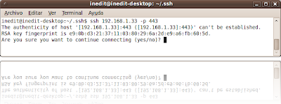 inedit00: Comprobar fingerprint en SSH