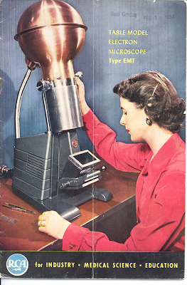 Rothbot's Microscopy: 1950 RCA Tabletop Electron Microscope