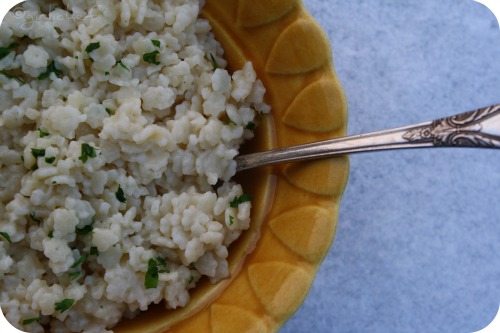 Small Rice Looks Like Pasta