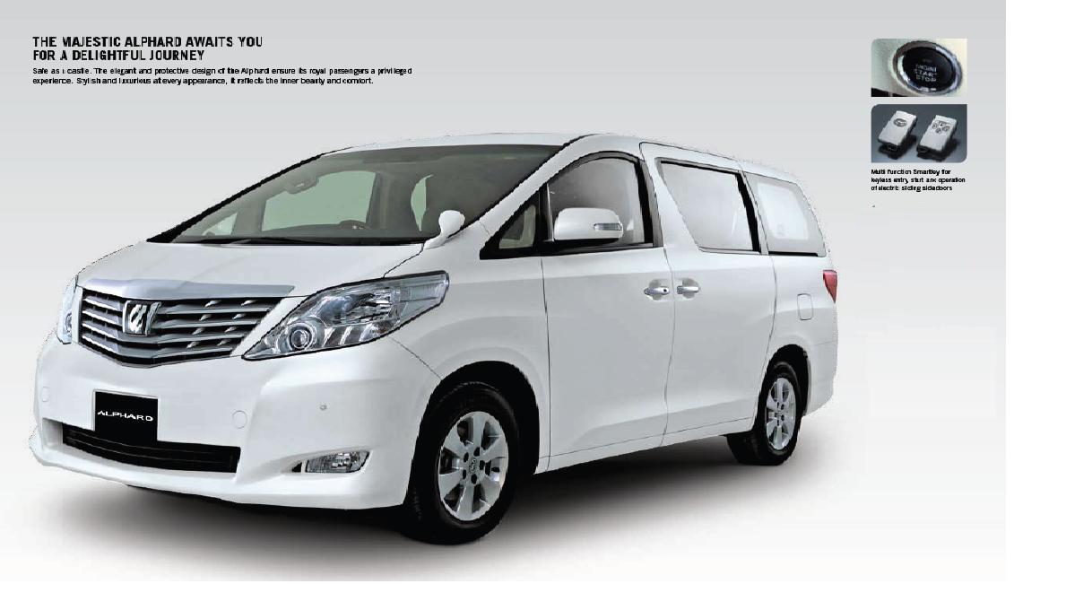 Alphard " X" Sunroof Audioless 2015 - PUSAT MOBIL CBU
