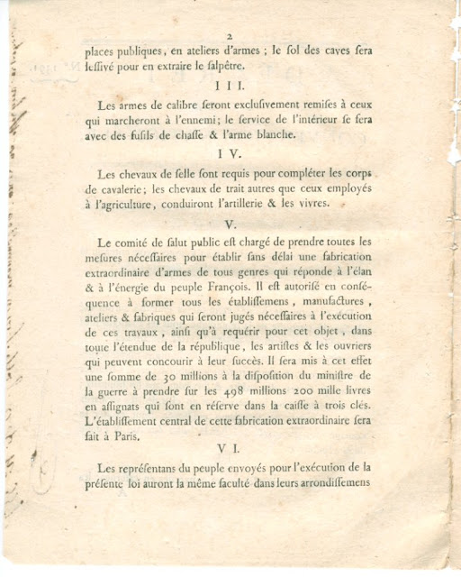 To Find the Principles: 23 August 1793 Revolutionary France decrees the ...