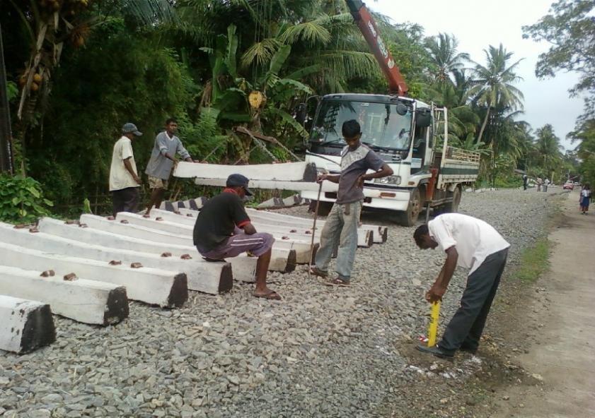 All about Sri Lanka: Kasbawa-Boralla Rail Track Making ....