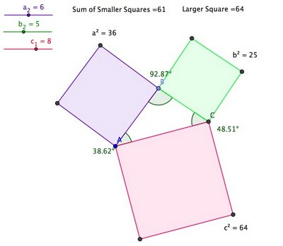 Math Hombre: GeoGebra: Triangle Tuning