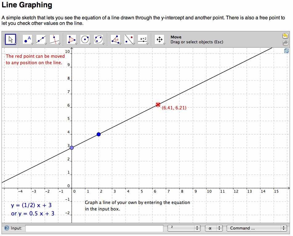 Math Hombre: Geogebra: variable