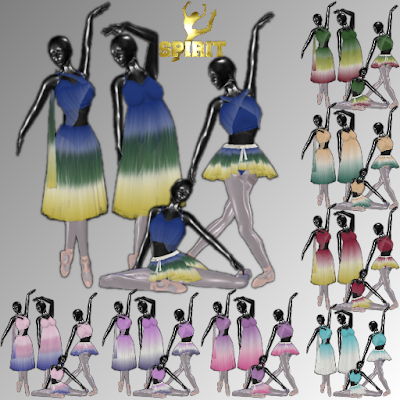 SL SPIRIT: New Ballet Costumes & Poses