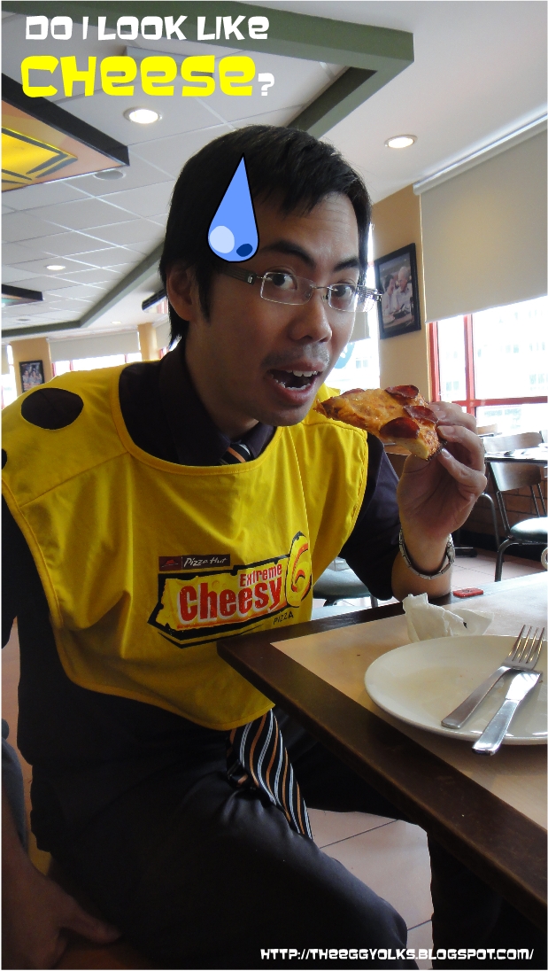 THEEGGYOLKS 蛋黃打点滴: Get Cheesy Crazy with Extreme Cheesey 6 Pizza