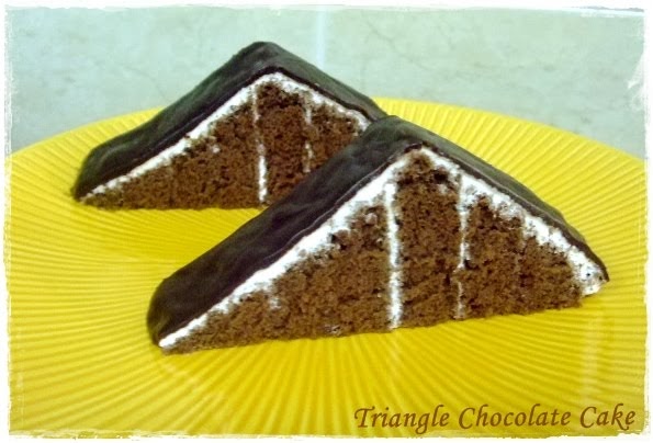 Tested & Tasted: Chocolate Triangle Cake