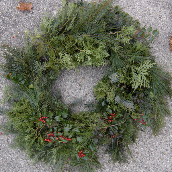 Make Time Make Art: wreath making!