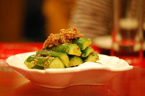 Fun Life in The Kitchen: Chinese Summer Snack - Cucumber Recipe