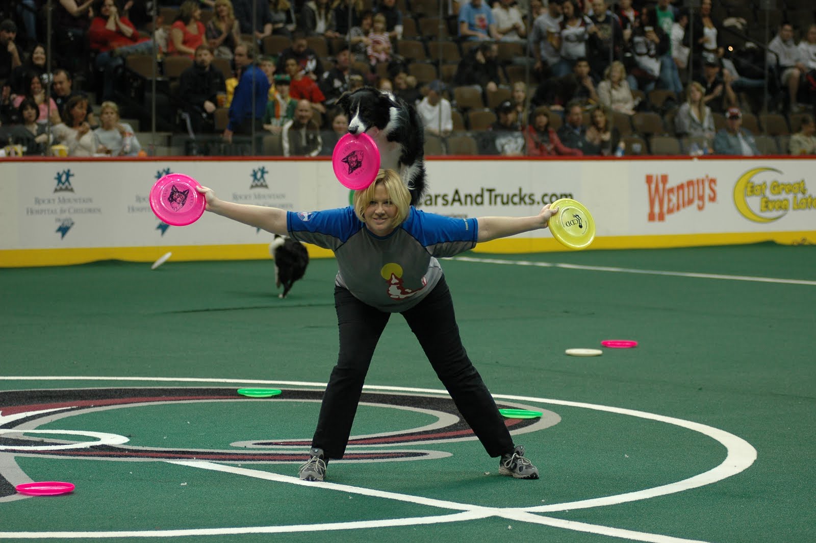 Canine Entertainment by the Colorado Disc Dogs