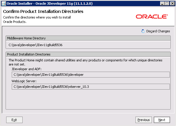 One Size Doesn T Fit All Installing Jdeveloper 11g V11 1 1 2 0 Under Windows