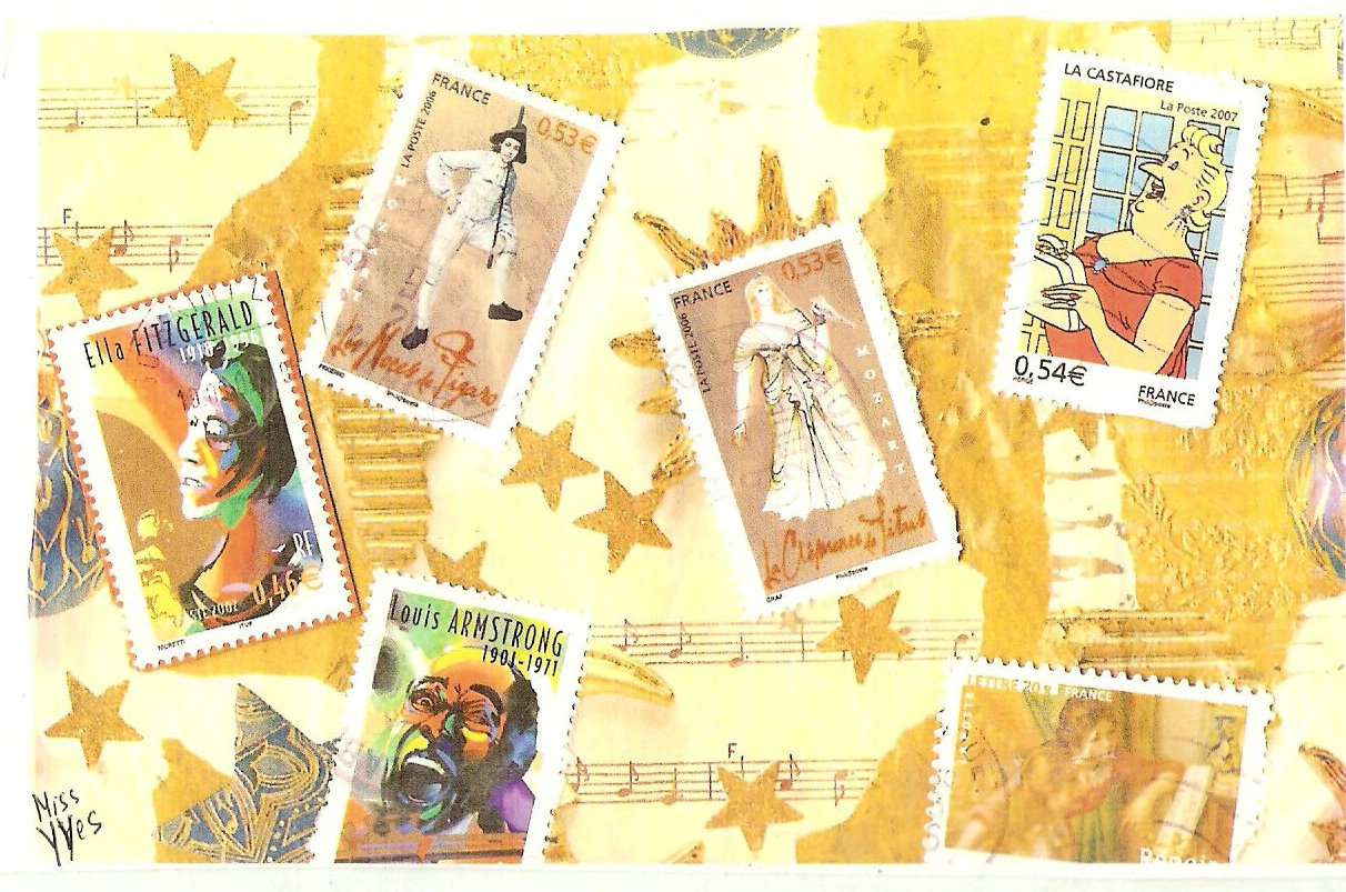 Meli-mailart: De la musique timbrée