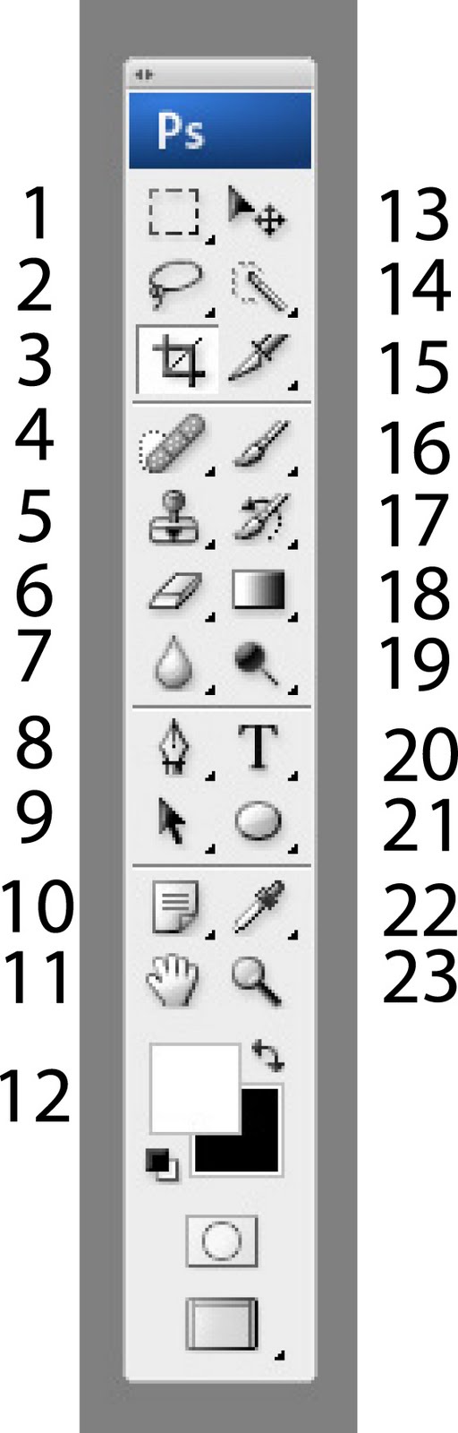 Mind of Sabriel: photoshop toolbar