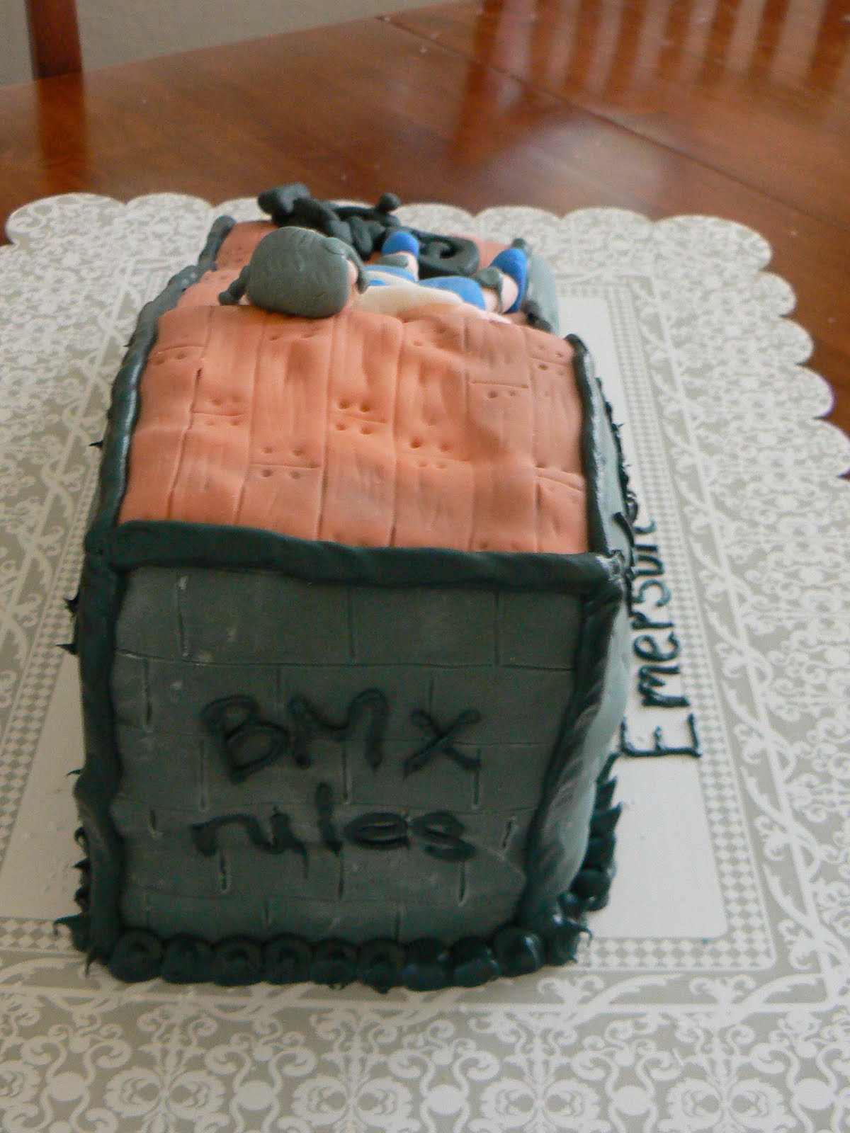 Creative Cakes by Christie: BMX Birthday
