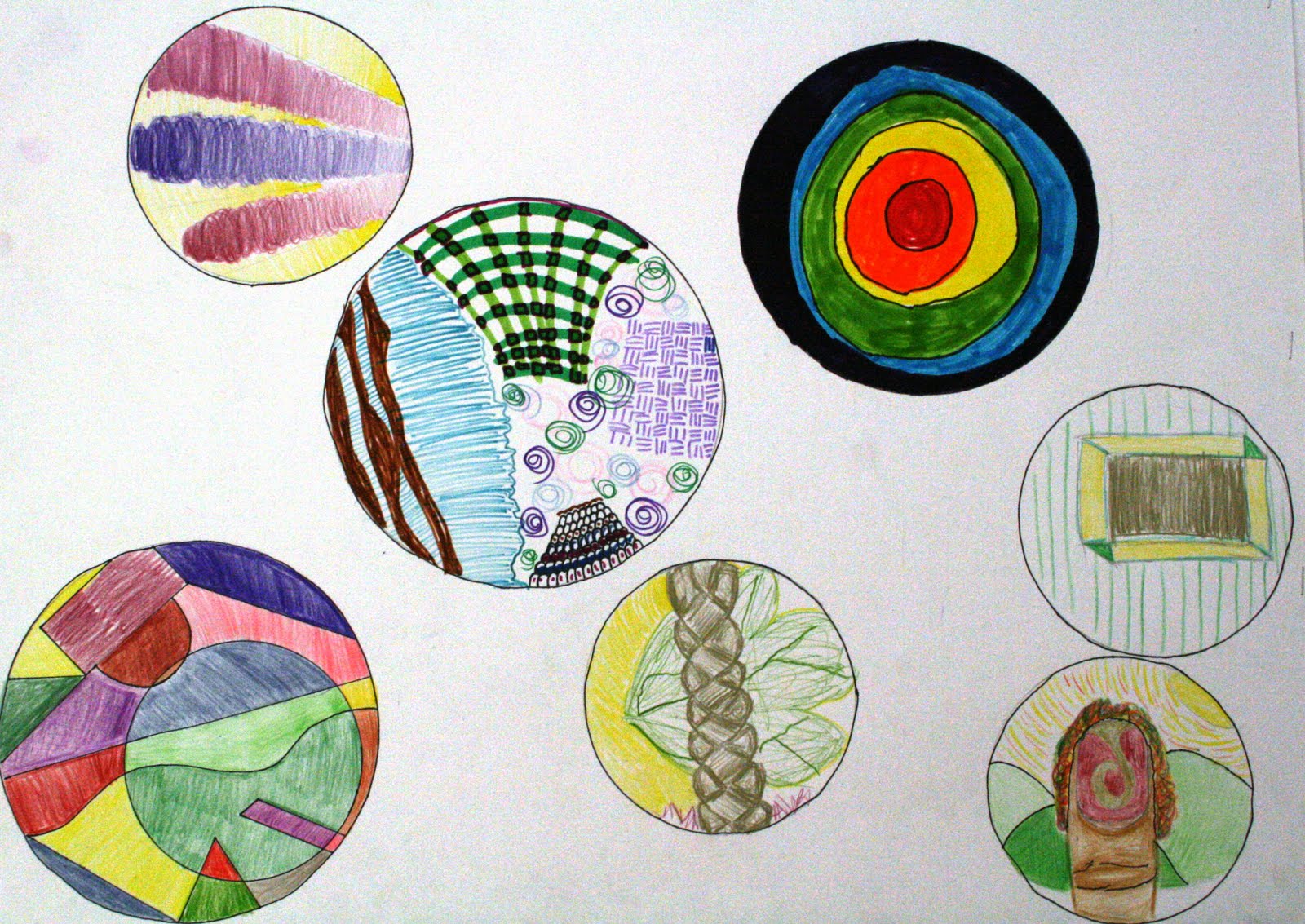 Monument Valley Regional Middle School Art Class: 7th grade Elements of Art