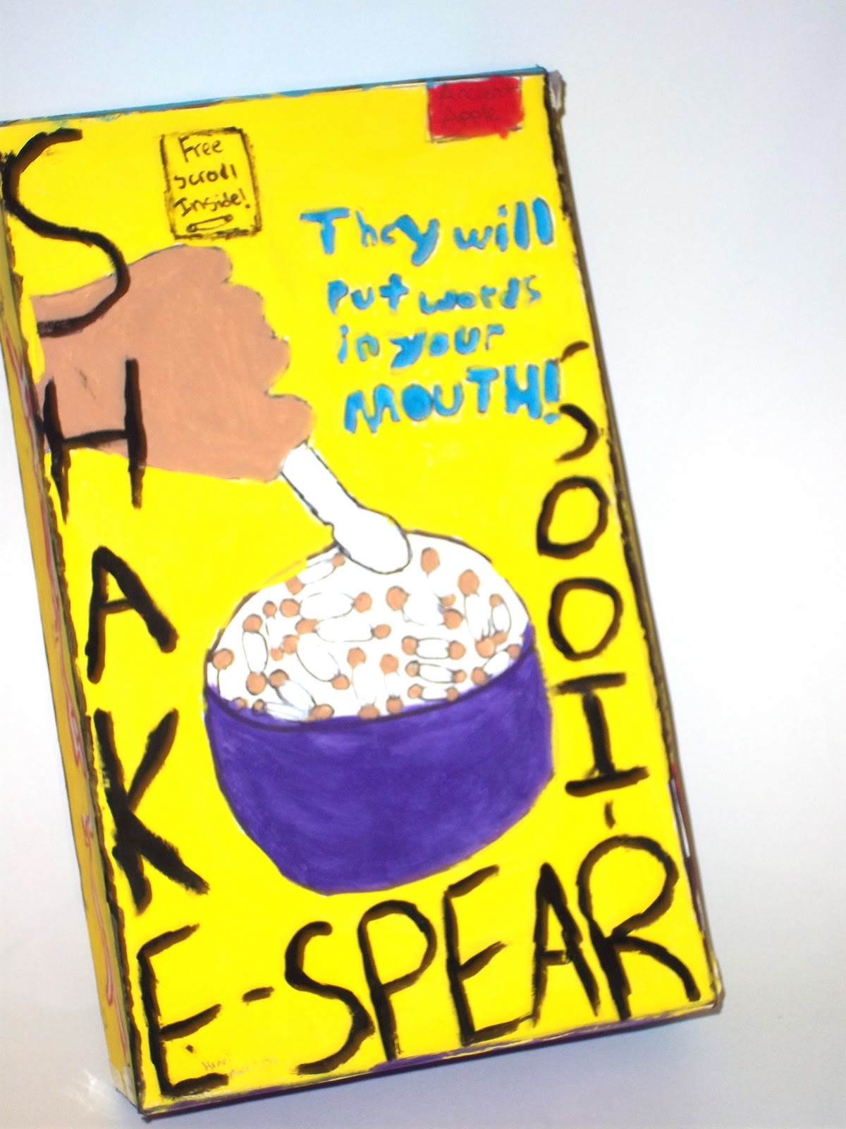Monument Valley Regional Middle School Art Class: Cereal Box Design ...
