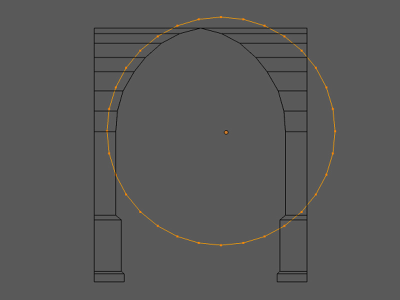 3dMedieval's Tutorial Emporium: Modeling a Low - Poly Medival Arch